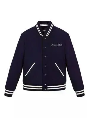 SPORTY & RICH Carlyle Varsity Jacket