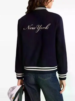 SPORTY & RICH Carlyle Varsity Jacket