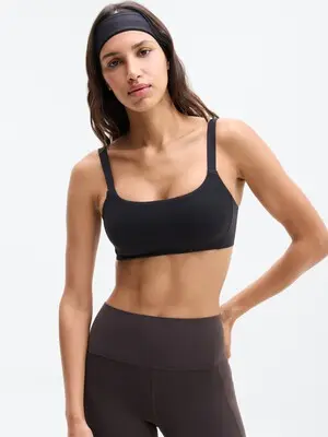Athleta Reform Adjustable Sports Bra A-c - Black