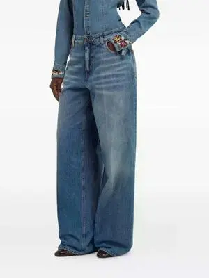 Roberto Cavalli Wide-leg Jeans