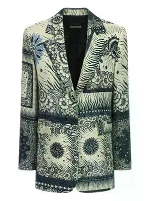 Roberto Cavalli Button Detailed Outerwear For Women