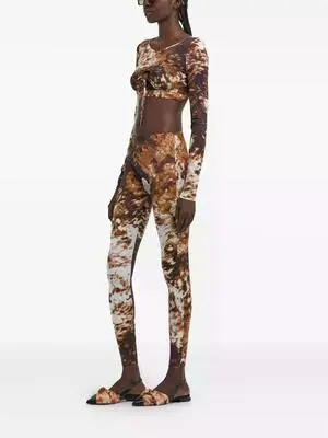 Roberto Cavalli Appaloosa-print Leggings