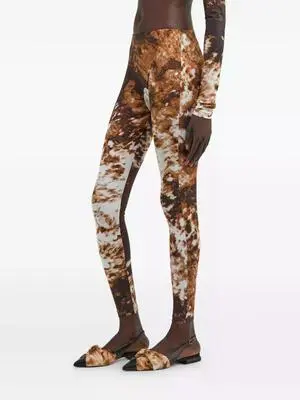 Roberto Cavalli Appaloosa-print Leggings