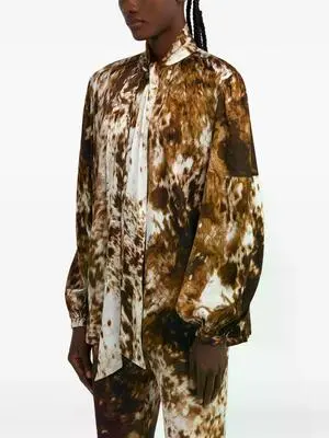 Roberto Cavalli Appaloosa-print Shirt