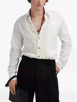 Roberto Cavalli Bib-collar Shirt