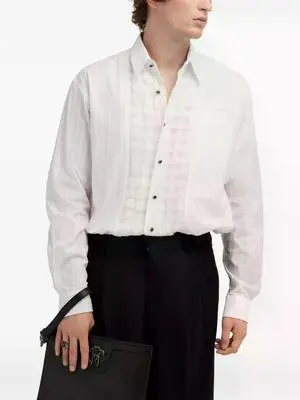 Roberto Cavalli Bib-collar Shirt