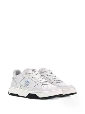 Roberto Cavalli Embossed Logo Trainers
