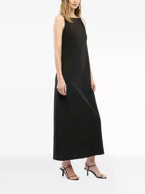 Another Tomorrow Square-neck Slip Dress