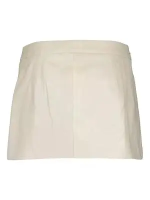 IRO PARIS Belted Leather Mini Skirt