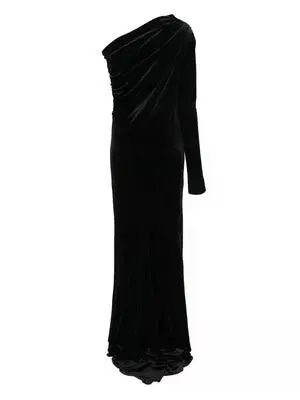 Alchemy Fashions Velvet Gown - Black