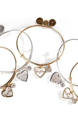 ALEX AND ANI Mom Bangle Bracelet - Gold