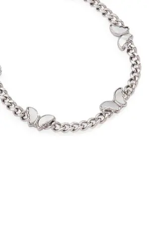ALEX AND ANI Butterfly Curb Chain Bracelet