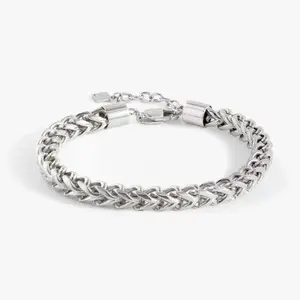 ALEX AND ANI Wheat Chain Bracelet - Silver