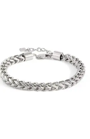 ALEX AND ANI Wheat Chain Bracelet - Silver