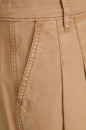 Veronica Beard Mia Stretch-cotton Twill Wide-leg Pants