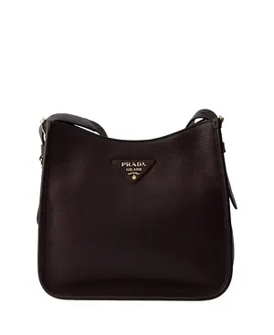 Prada Medium Leather Bag - Brown
