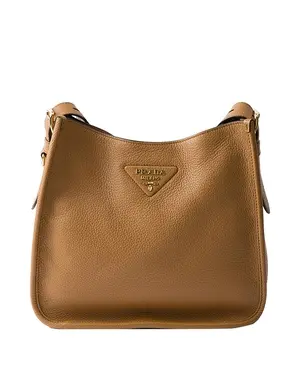 Prada Medium Leather Bag - Caramel