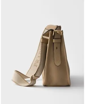 Prada Medium Leather Bag - Neutral