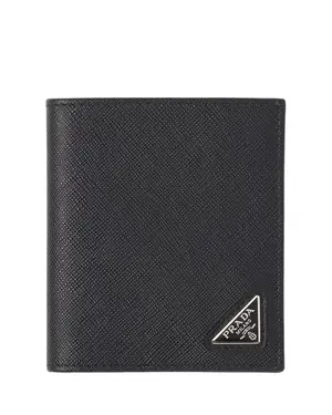 Prada Saffiano Leather Wallet Black