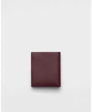 Prada Saffiano Leather Wallet - Burgundy