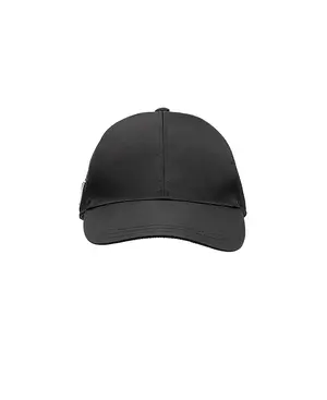 Prada Prada Re-Nylon Baseball Cap Black