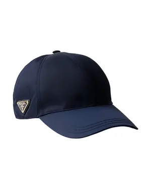 Prada Prada Re-Nylon Baseball Cap Blue