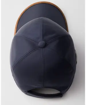 Prada Re-nylon Baseball Cap - Blue