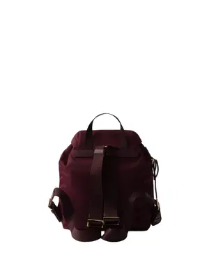 Prada Small Re-nylon Backpack - Burgundy