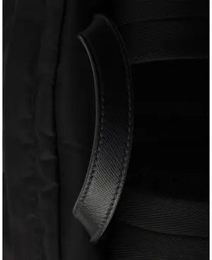 Prada Re-nylon And Saffiano Leather Backpack - Black