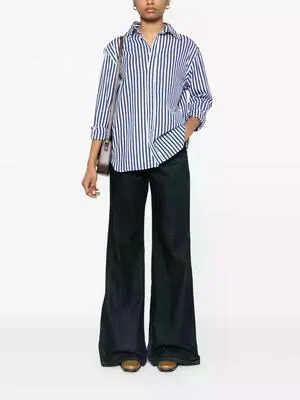 Polo Ralph Lauren Oversized Striped Cotton Shirt