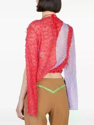 KIKO KOSTADINOV Lace Draped Top