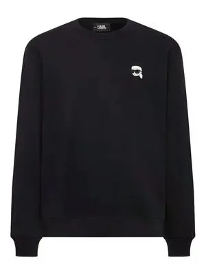Karl Lagerfeld Ikon Appliqué Sweatshirt