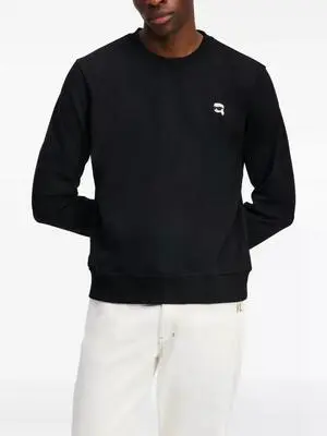 Karl Lagerfeld Ikon Appliqué Sweatshirt