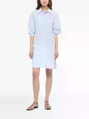 Another Tomorrow Organic Cotton Shirt Dress