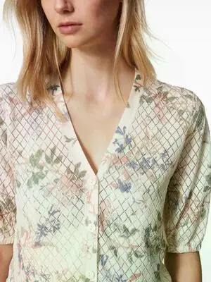 TWINSET Floral-jacquard Cardigan