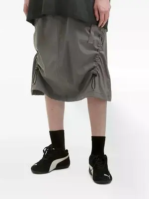 MUSIUM DIV. Utility Pocket Midi Skirt - Grey