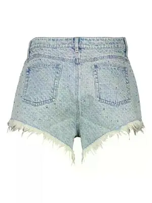 IRO PARIS Distressed Denim Shorts