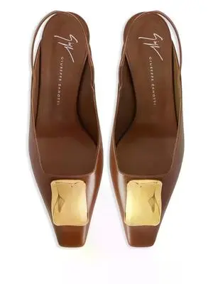 GIUSEPPE ZANOTTI 45mm Brendha Stone Pumps
