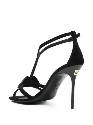 Balmain 95mm Lips Sandals - Black