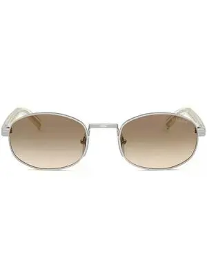 Prada Round-frame Sunglasses - Silver