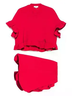 IOANA CIOLACU Peony Shorts Set