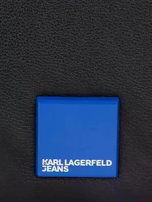 Karl Lagerfeld Logo-patch Messenger Bag