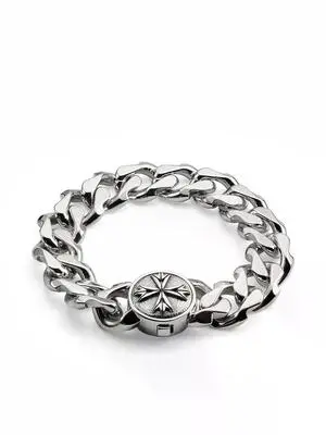 Emanuele Bicocchi Logo-engraved Chain Bracelet - Silver