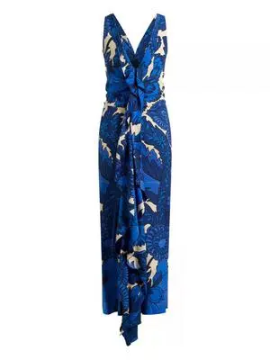 Etro Floral-print Midi Dress