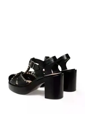 Bally 85mm Peggy Cut-out Sandals