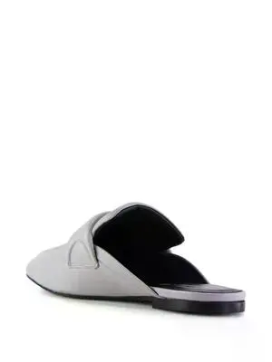 NOTABENE Charlie Flat Mules - Grey