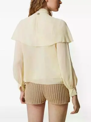 TWINSET Flounce-design Blouse - Neutrals
