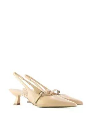 NOTABENE Elina Pointed-toe Slingback Pumps