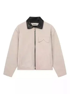 ROUGH. Two-tone Zip-up Jacket