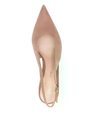 GIANVITO ROSSI 80mm Robbie Pumps - Neutrals